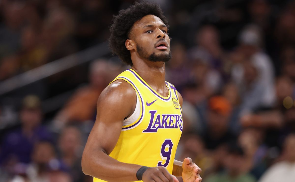 Lakers rookie Bronny James reveals the secret to NBA success he shared ...