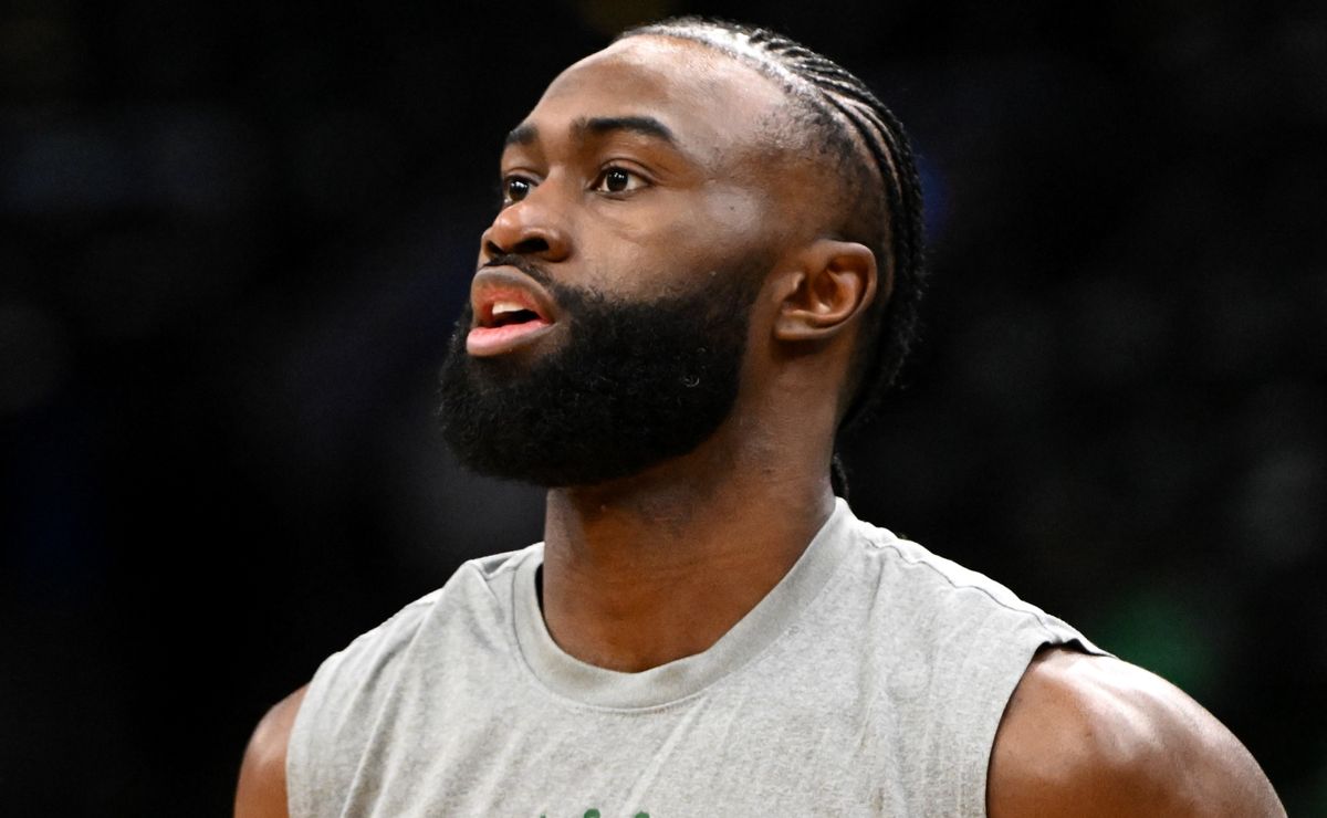 Celtics star Jaylen Brown names his pick for the GOAT point guard in ...