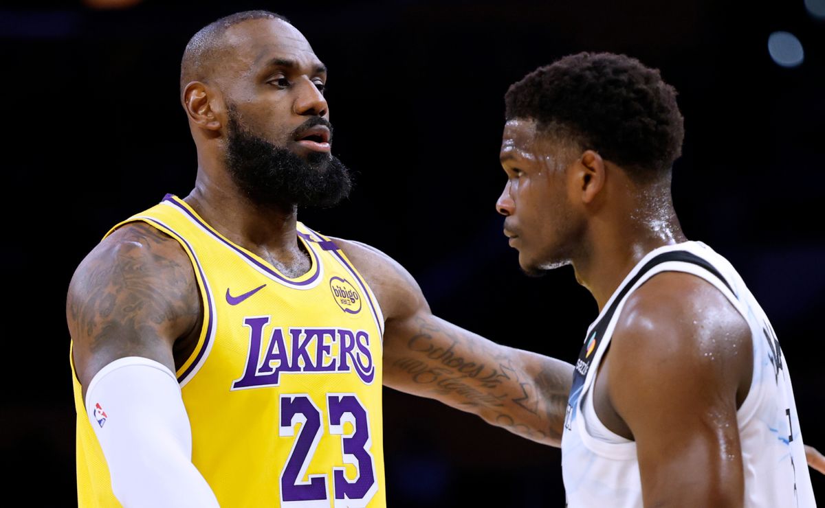 LeBron James surprises fans with unexpected praise for Anthony Edwards ...