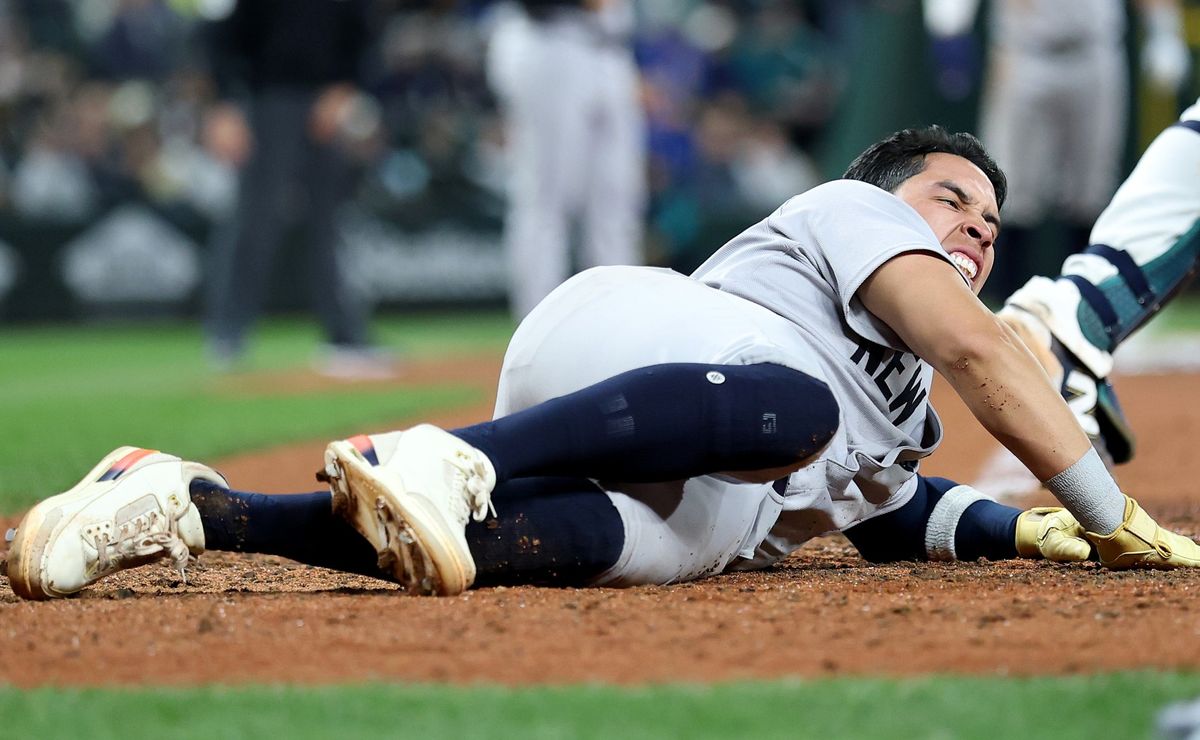 Yankees infielder Oswaldo Cabrera draws strong social media reaction after scary injury - Bolavip US