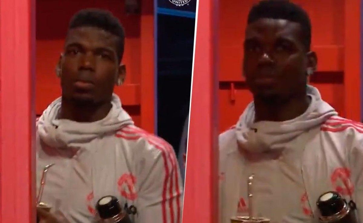 Más argentino que el dulce de leche: Pogba entró a Old Trafford tomando ...