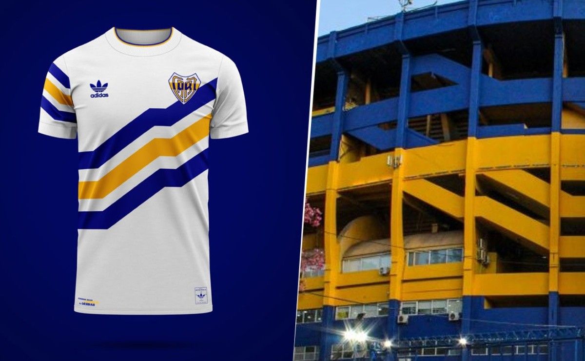 Locura: un hincha hizo una remera retro de Boca inspirada en La ...