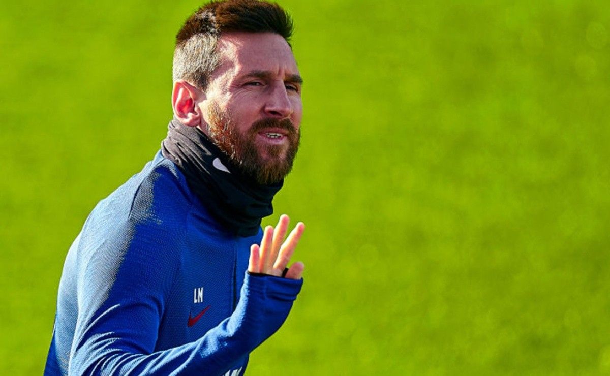 Aparece en las redes una foto de Lionel Messi con el jersey de Cruz ...