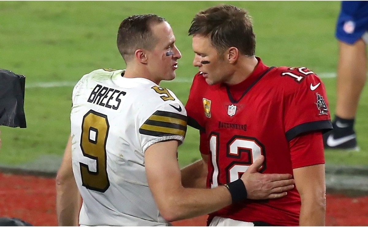 Para Tom Brady: Drew Brees hizo historia grande en la NFL en Navidad ...