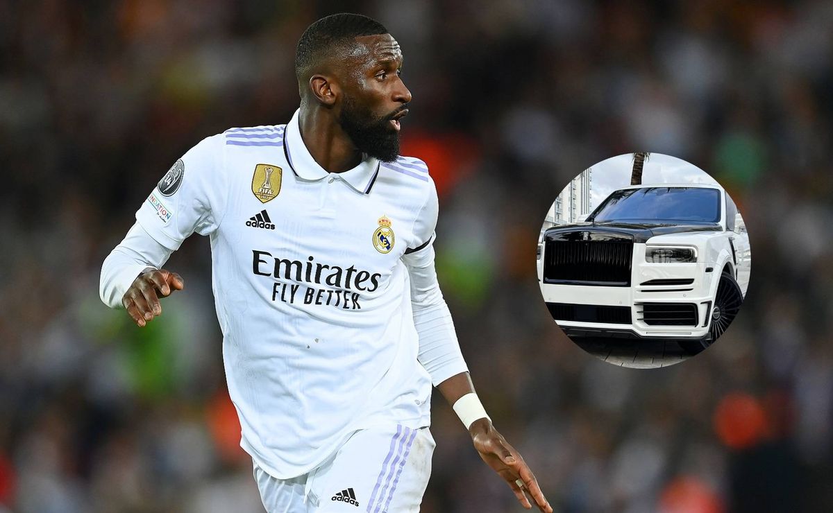 El BESTIAL auto de Antonio Rüdiger que comparte con un compañero del ...
