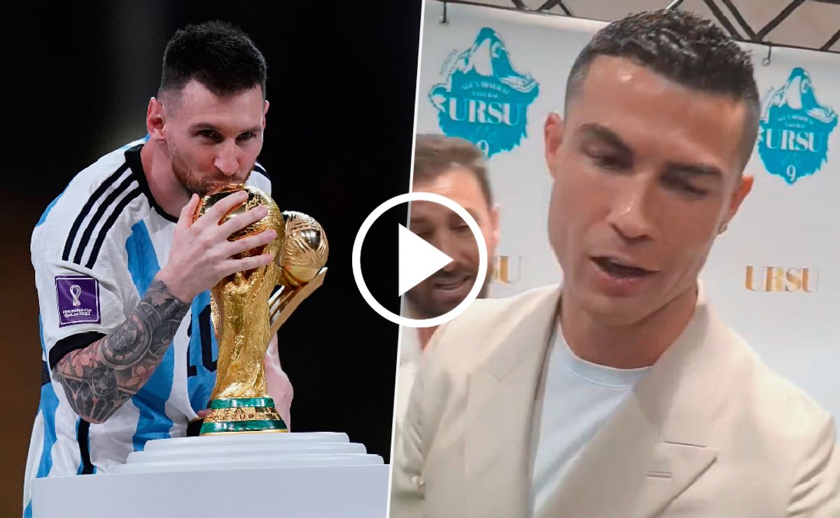 VIDEO | Fría respuesta de Cristiano Ronaldo sobre el futuro de Lionel ...