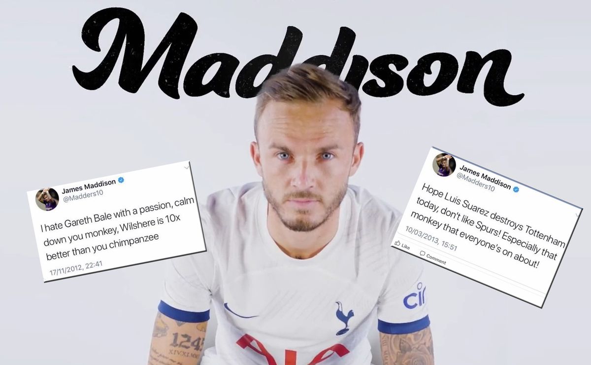 Tuits polémicos de James Maddison contra el Tottenham causan ...