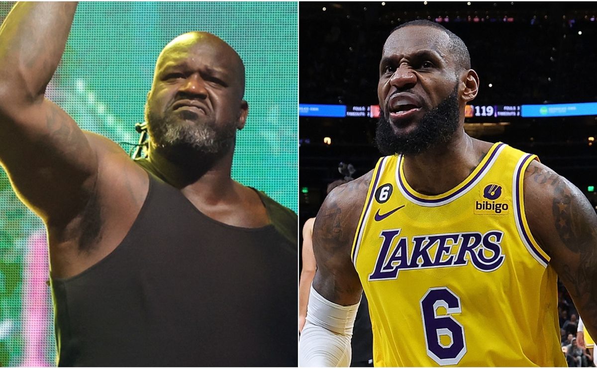 Shaquille O’Neal estalló al ver a LeBron James como uno de los mejores ...