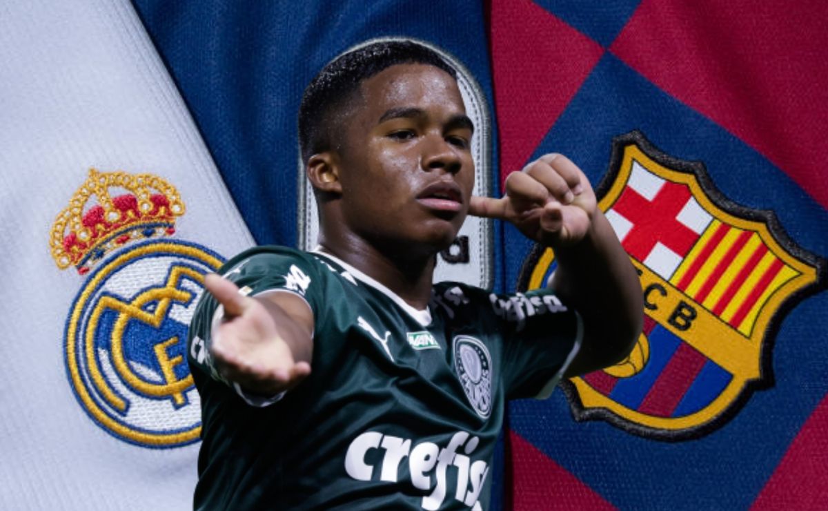 Endrick desvela por qué eligió Real Madrid sobre Barcelona - Bolavip