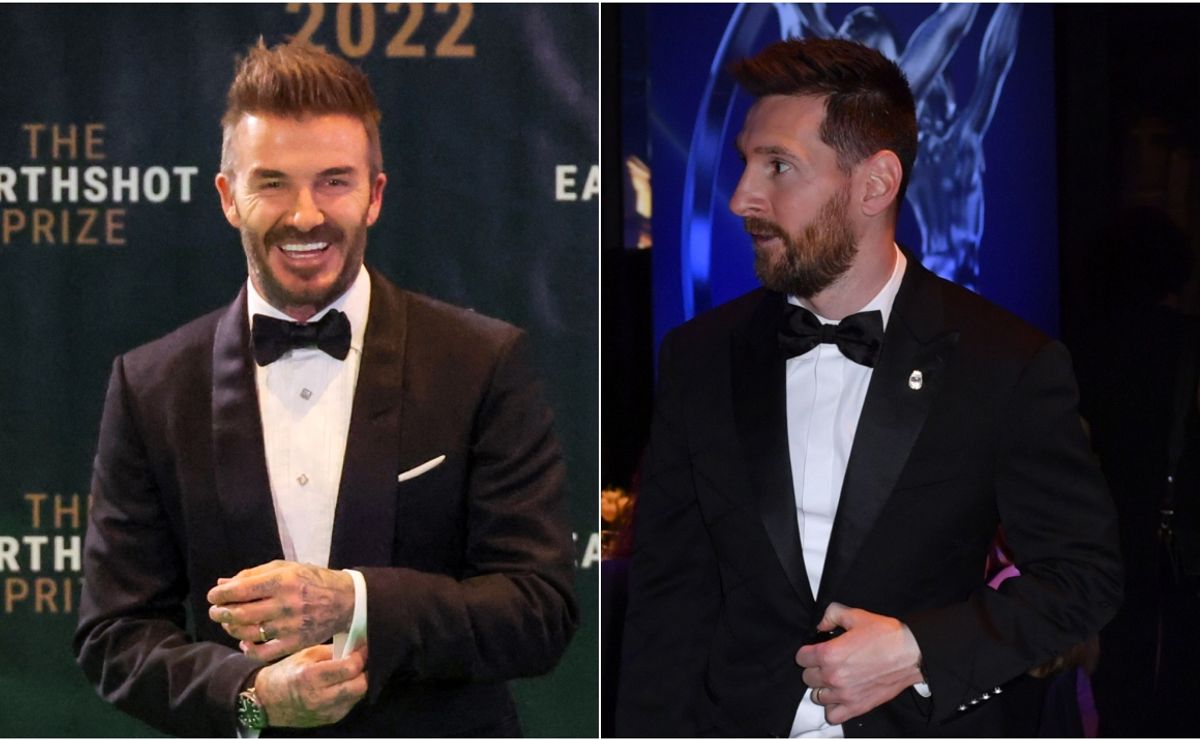 El primer regalo de David Beckham para Lionel Messi tras su inminente ...