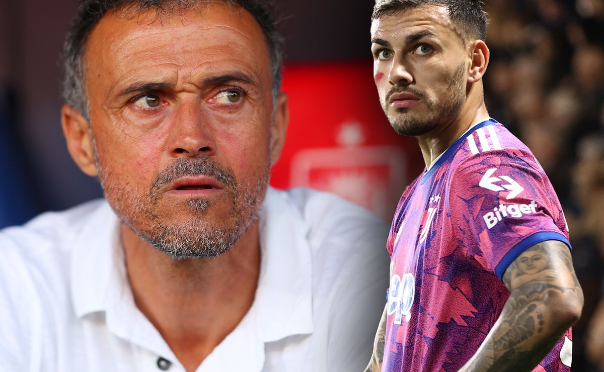 La controversial decisión de Luis Enrique con Leandro Paredes ...