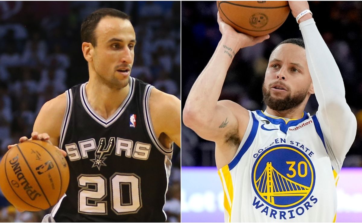 Manu Ginóbili supera a Stephen Curry en los 5 tiros más imparables en ...