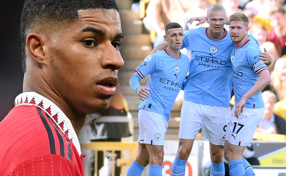 Marcus Rashford reconoció a un jugador del Manchester City como el ...