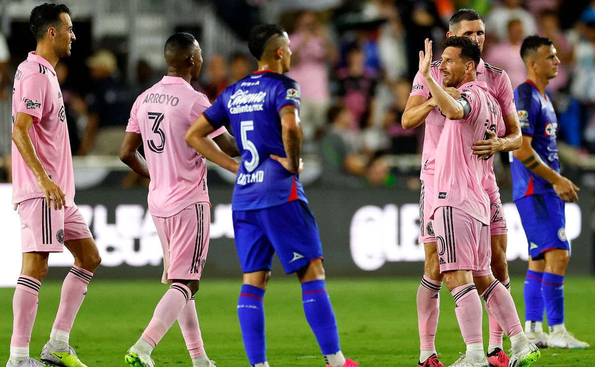 La formación de Inter Miami vs. Atlanta United por Leagues Cup