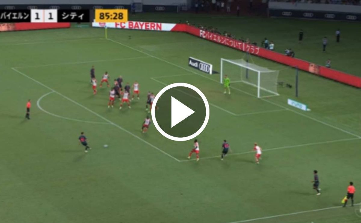 ¡Calidad comprobada! Maxi Perrone se lució en el Manchester City vs ...