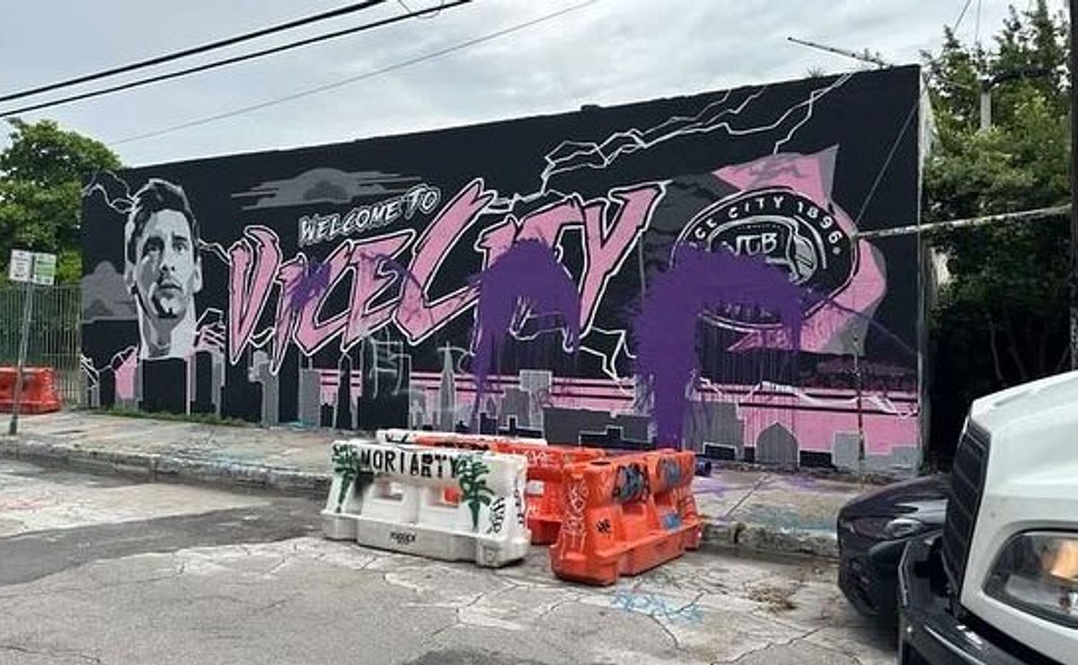 Hinchas de Orlando City vandalizaron un mural del Inter Miami alusivo a ...