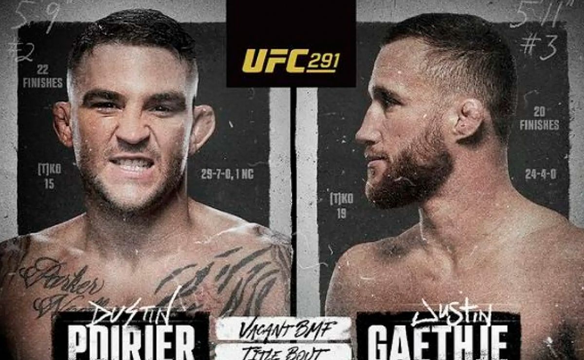 Dónde ver UFC 291 EN VIVO: cartelera de peleas, día y hora - Bolavip