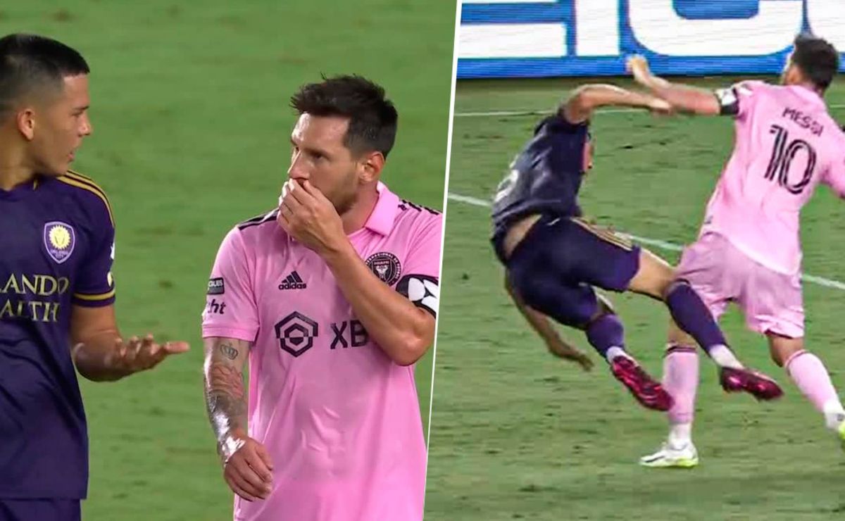 VIDEO | Lionel Messi y César Aráujo protagonizaron fuerte cruce