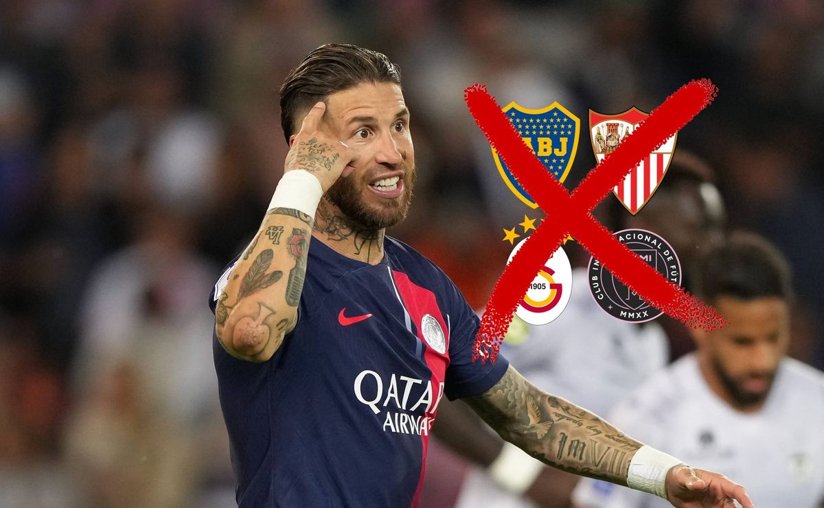 Destino descartado: Sergio Ramos tachó a uno de los clubes en su lista