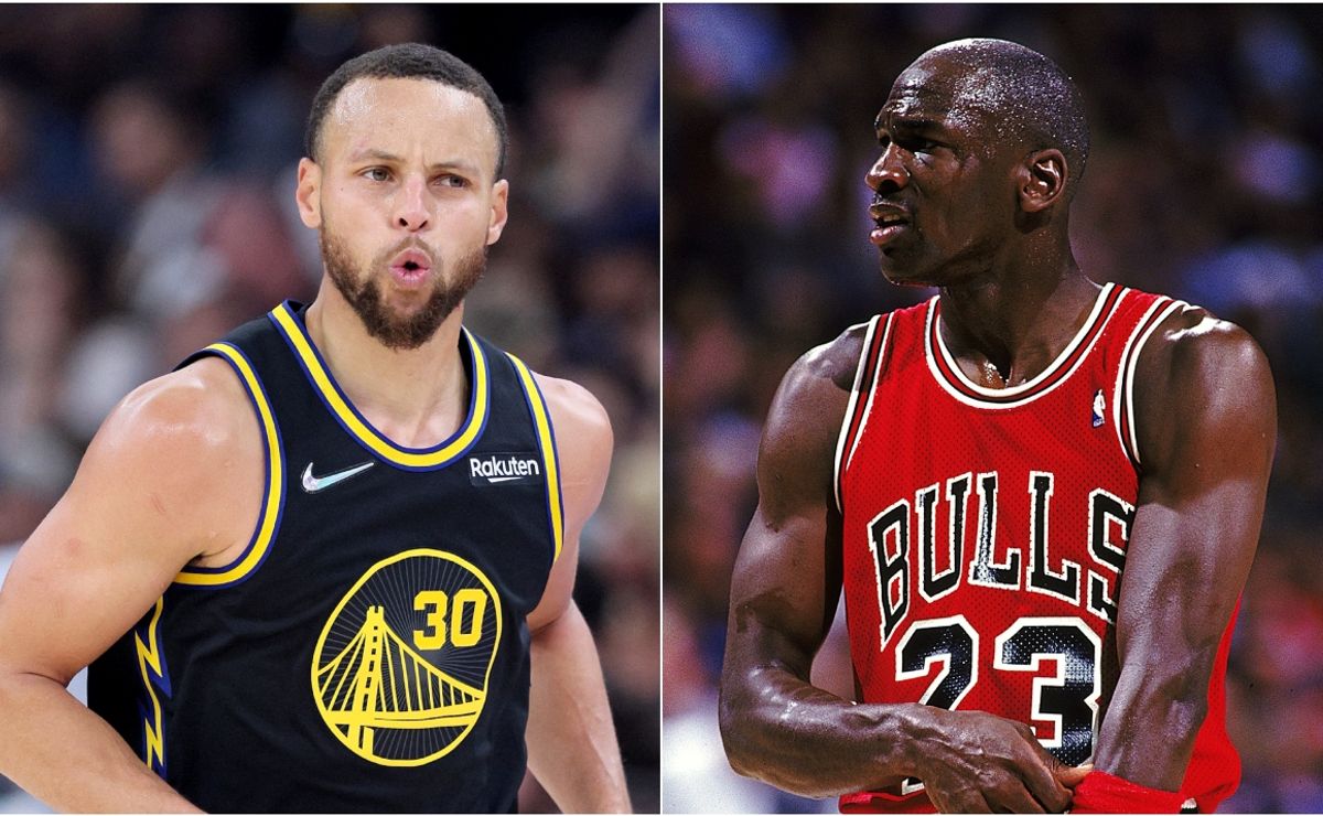 ¿Sale del retiro? El desafío de Stephen Curry a Michael Jordan - Bolavip
