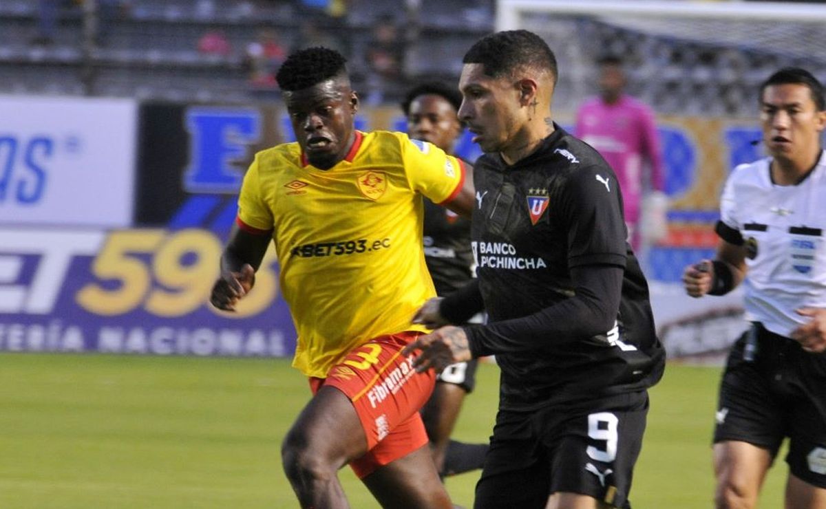 LDU con Paolo Guerrero empataron ante el Aucas - Bolavip