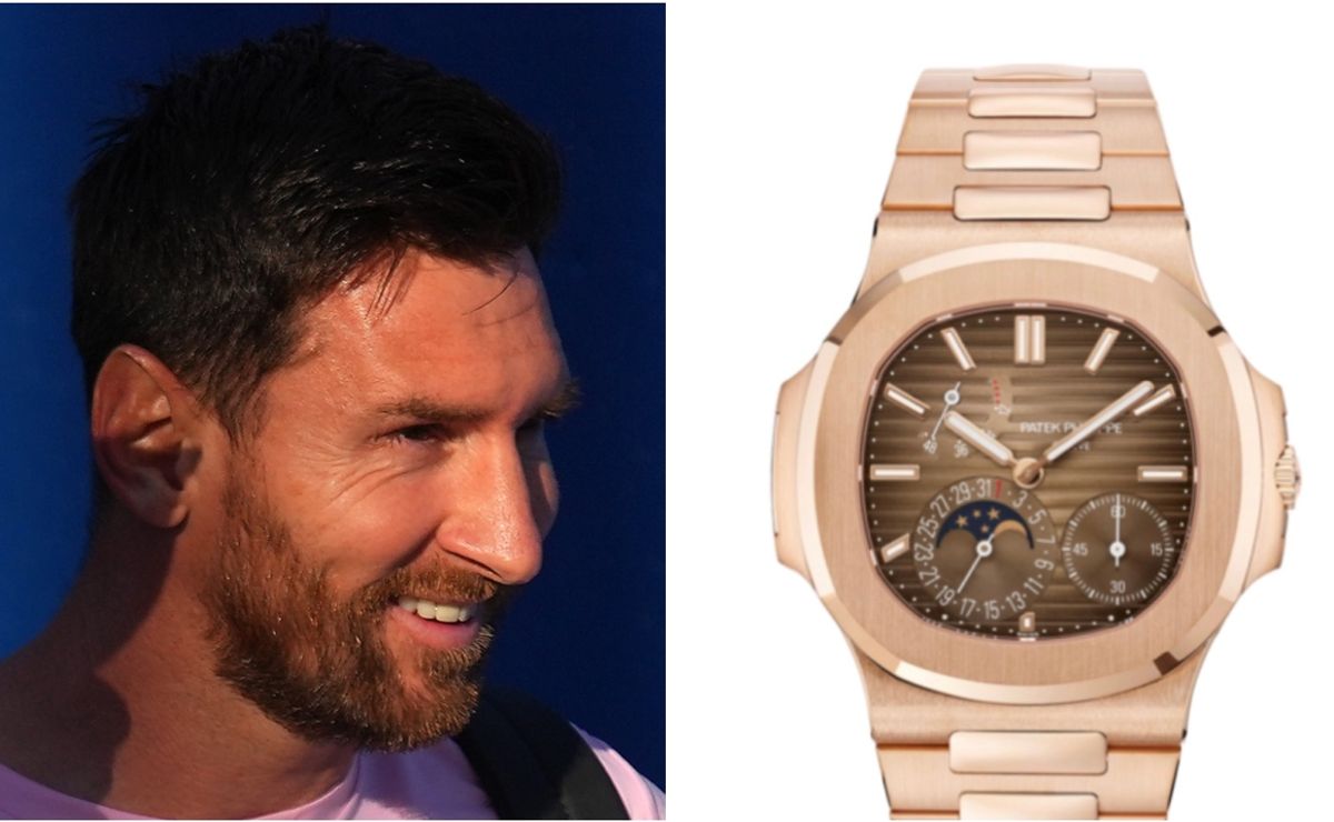 ¿cuánto Cuesta El Reloj De Oro Rosa Que Usa Lionel Messi En Inter Miami