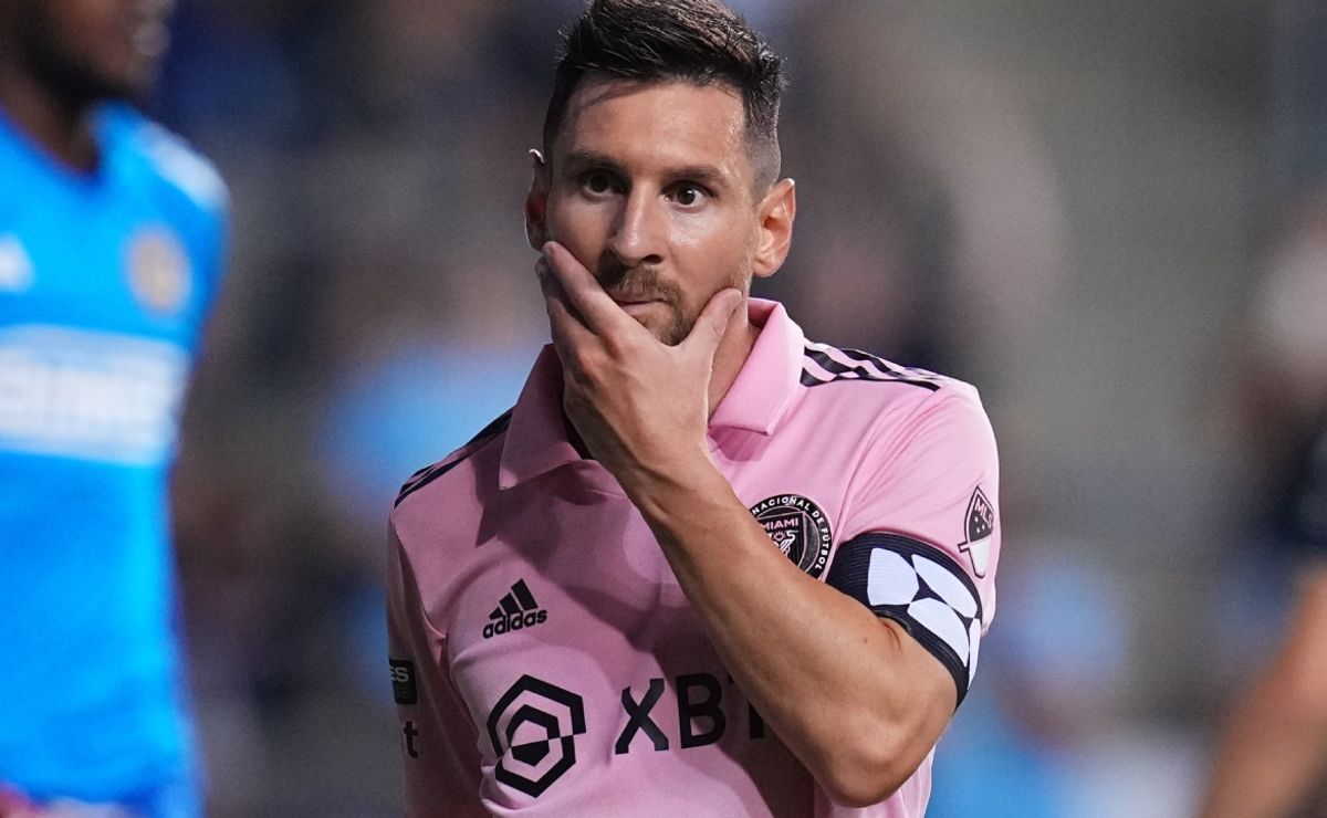 Messi, al final, no usa la camiseta negra en la final de la Leagues Cup