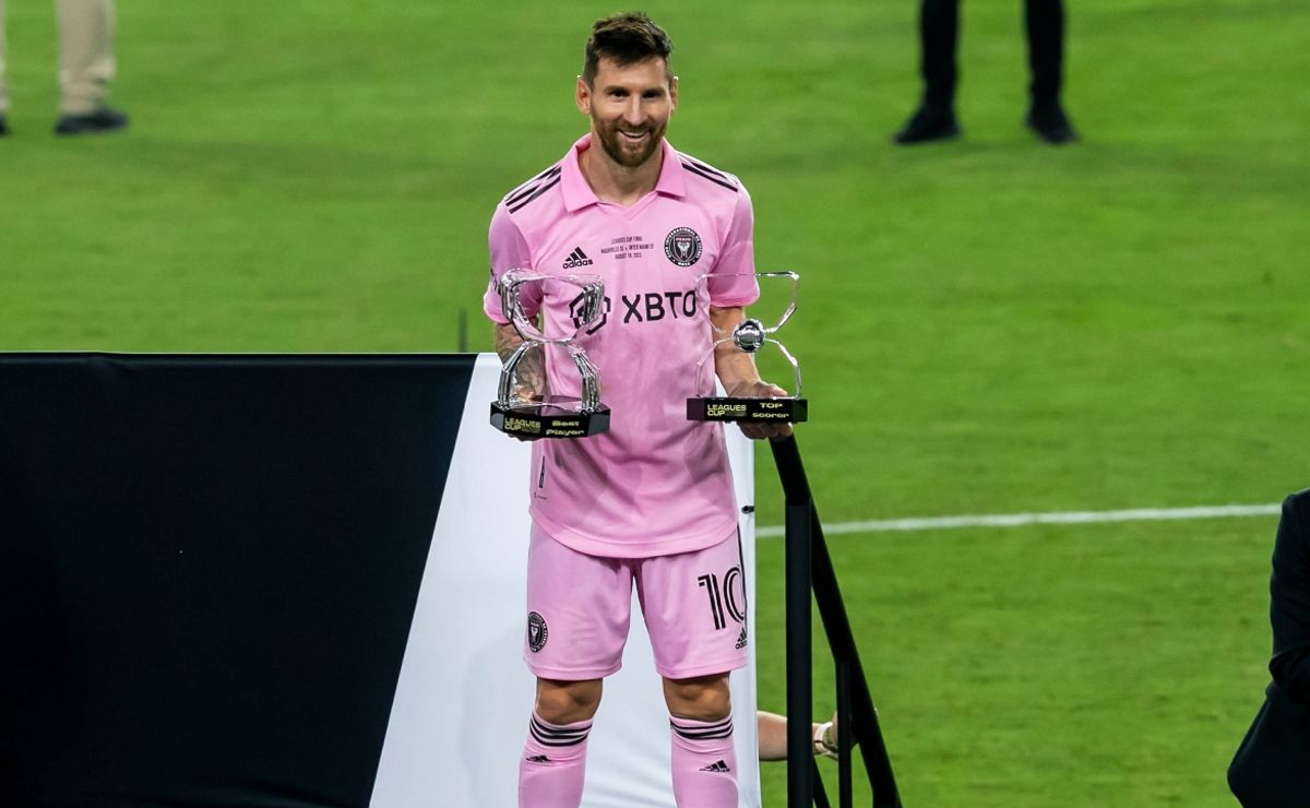Lionel Messi, MVP y Bota de Oro de la Leagues Cup