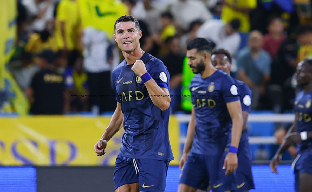 Cristiano Ronaldo metió un gol y dos asistencias en triunfo ante Al Hazem