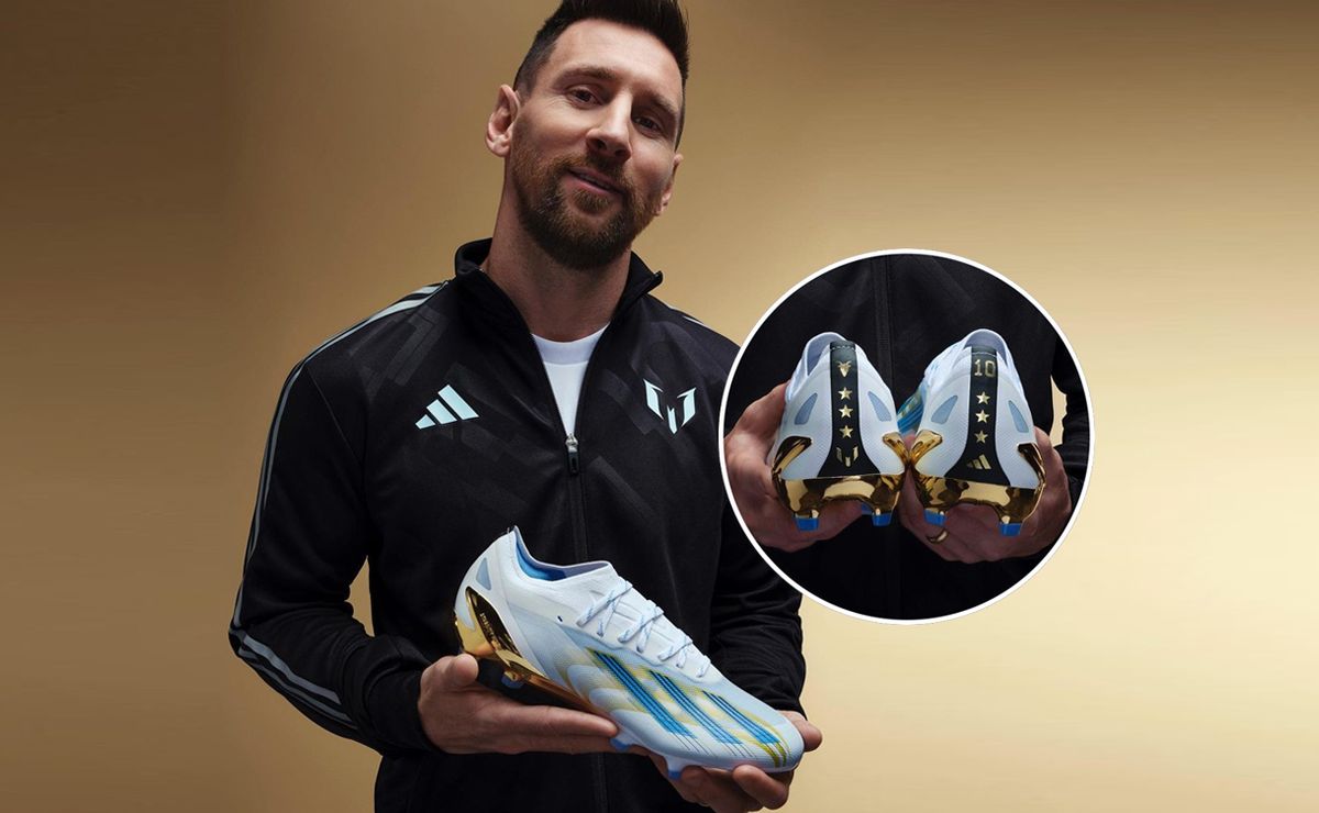 Con las tres estrellas: los nuevos botines que estrenará Messi hoy ante ...