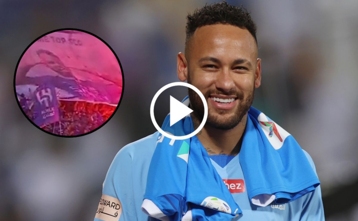 Así fue el impresionante recibimiento a Neymar en su debut con Al Hilal - Bolavip