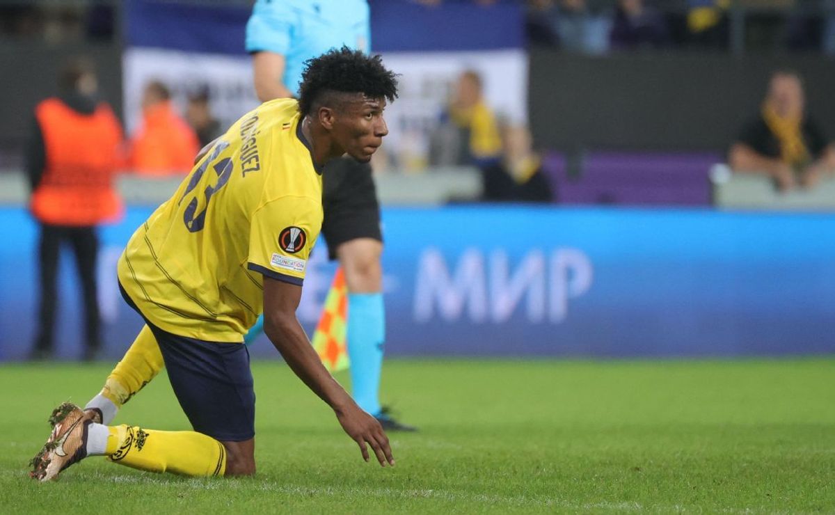 Casi marca el gol de la victoria: Kevin Rodríguez debutó en UEFA Europa ...