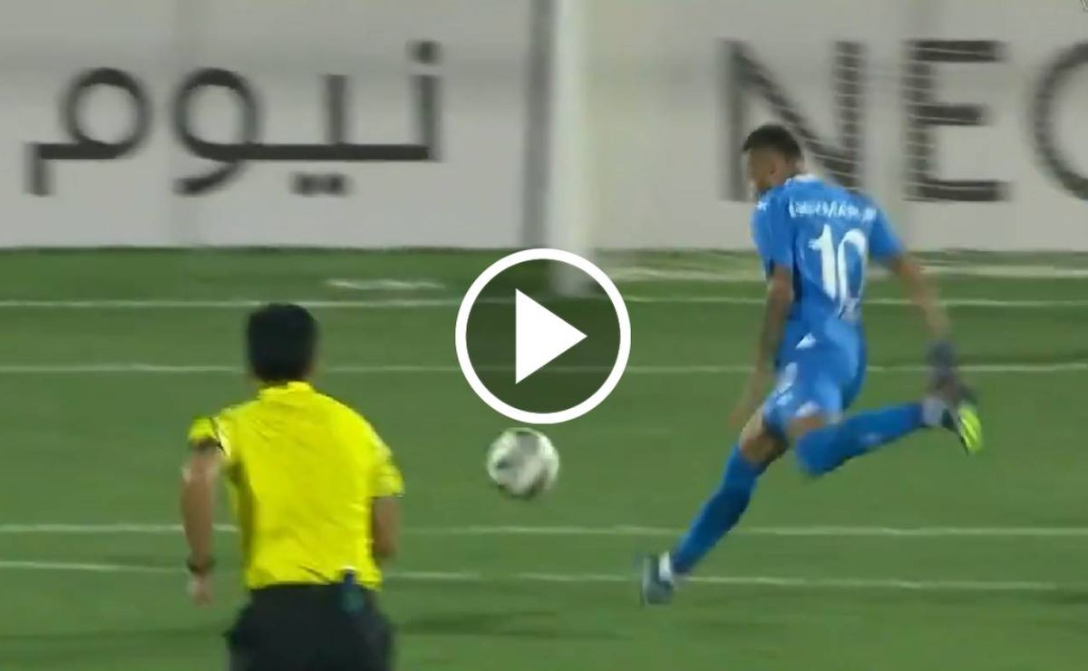 Neymar anotó su primer gol con Al Hilal