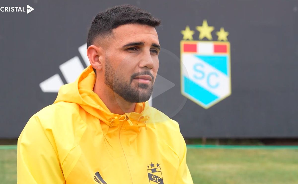 Ignácio reveló los motivos para renovar con Sporting Cristal Bolavip