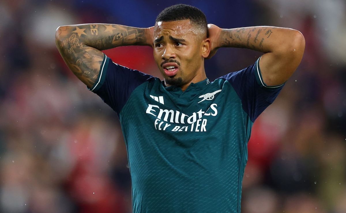 Gabriel Jesús activa las alarmas en Arsenal y en la selección de Brasil