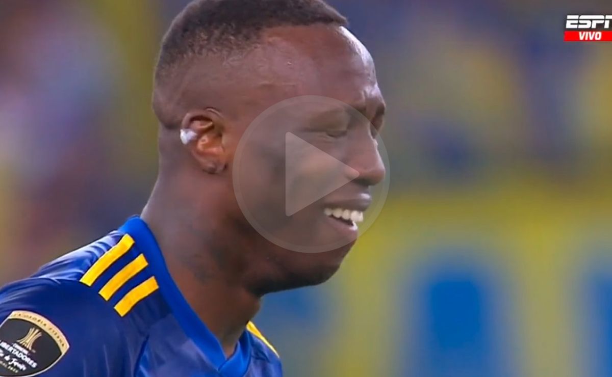 Advíncula y sus lágrimas luego del segundo gol de Fluminense a Boca
