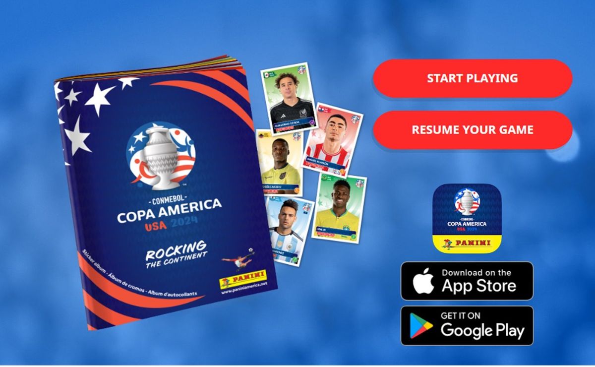 Dónde conseguir el álbum virtual Panini de la Copa América 2024 - Bolavip