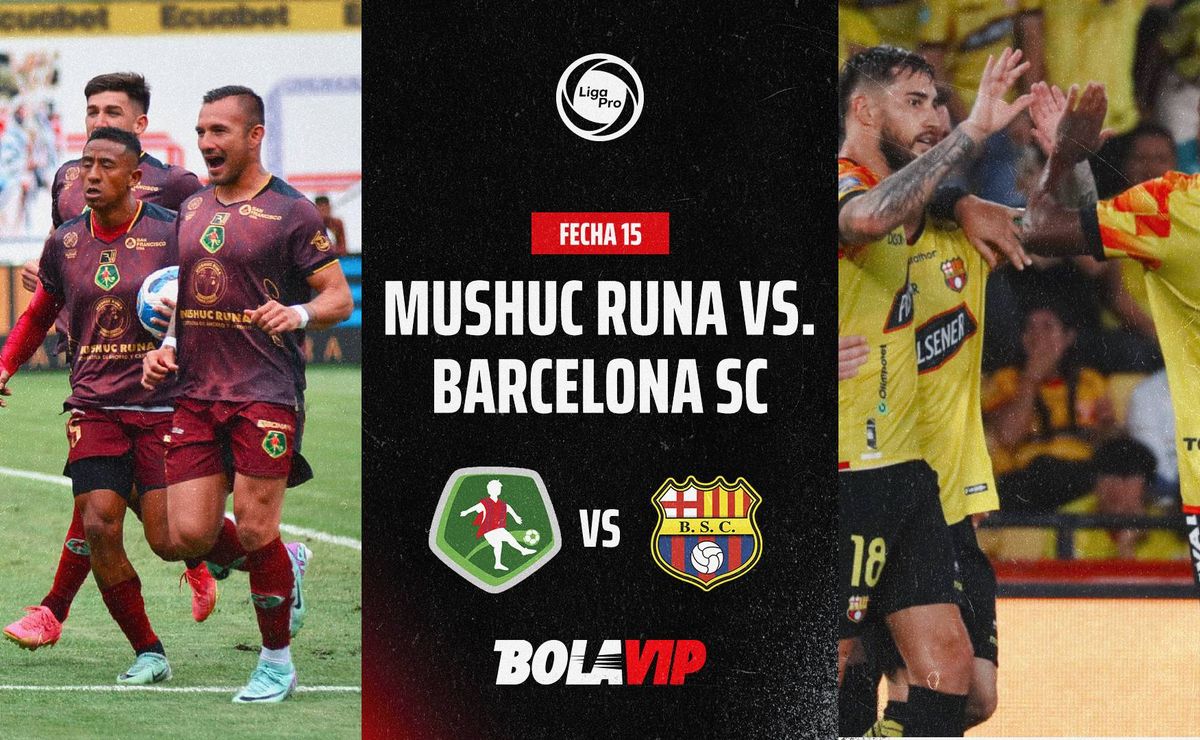 Ver EN VIVO y gratis Mushuc Runa vs. Barcelona por la LigaPro vía Star ...