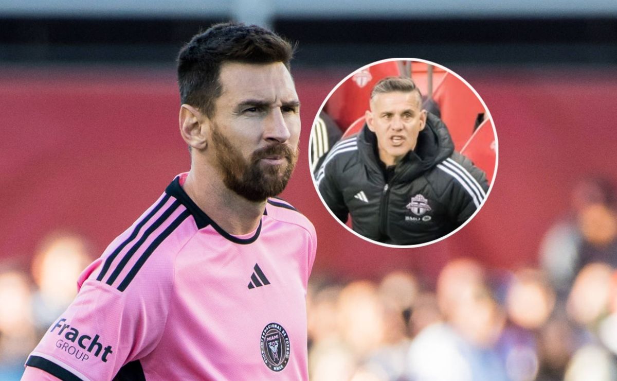 El DT de Toronto FC le apuntó a sus hinchas por alentar a Messi: “Se ...