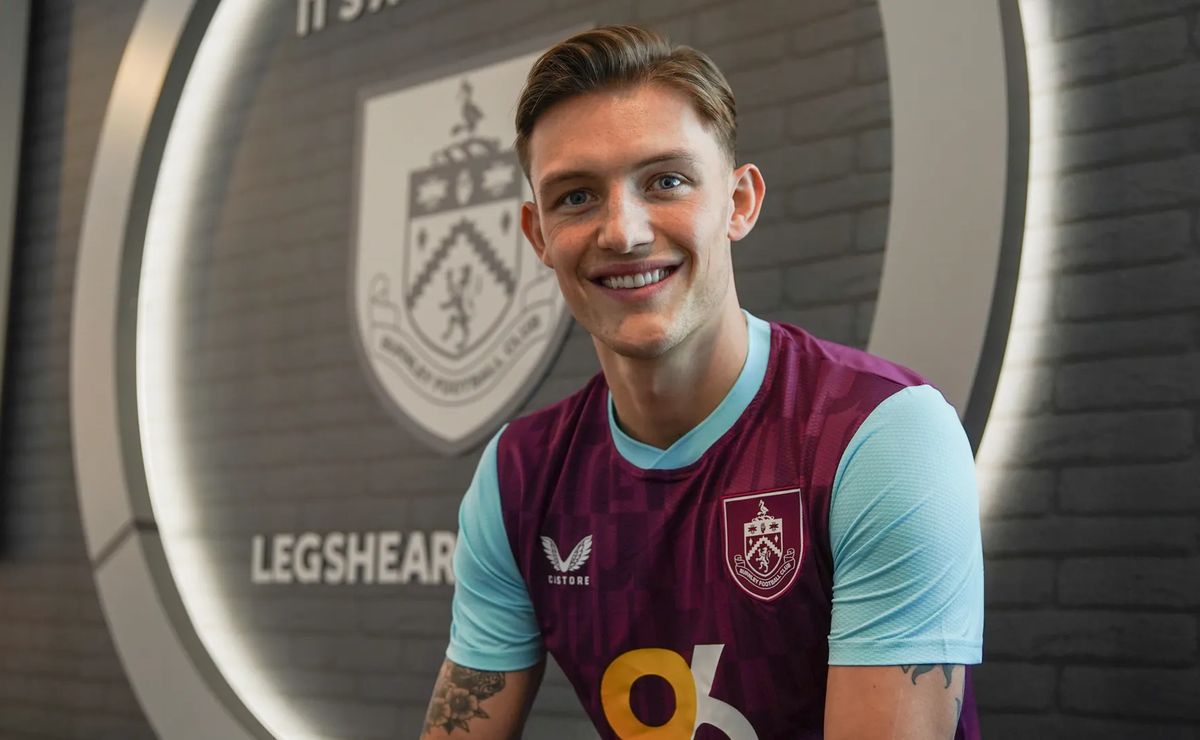 La viral presentación de Oliver Sonne con el Burnley - Bolavip