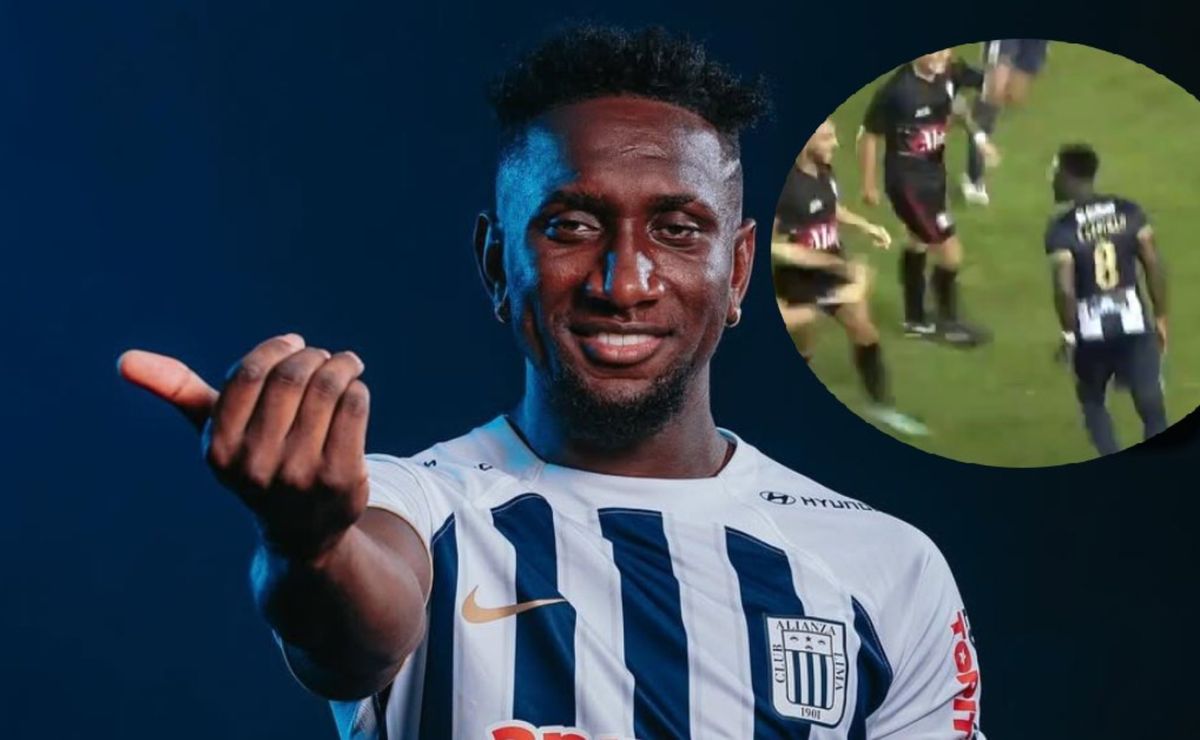 (VIDEO) Eryc Castillo, a los golpes en amistoso de Alianza Lima - Bolavip