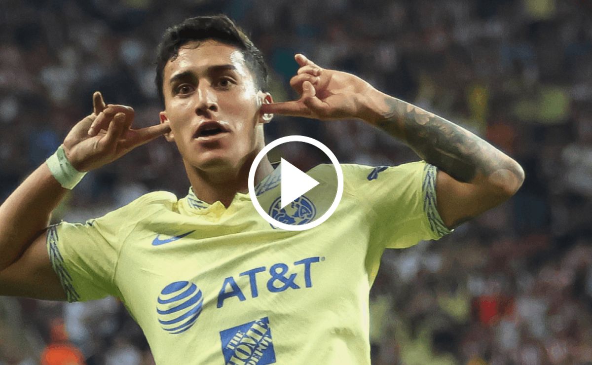 América 1-0 Chivas: Alex Zendejas mandó a callar a todo Guadalajara con ...