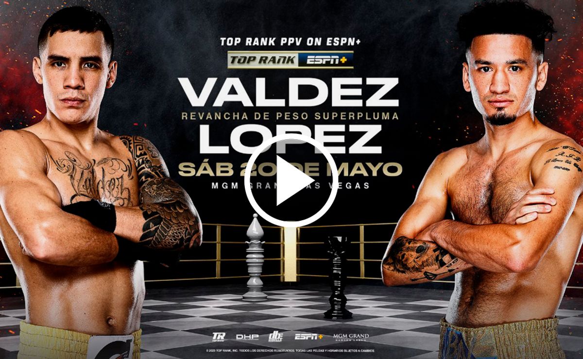 Dónde ver Óscar Valdez vs. Adam Lopez EN VIVO por una pelea de Boxeo: Cartelera completa y TV ...
