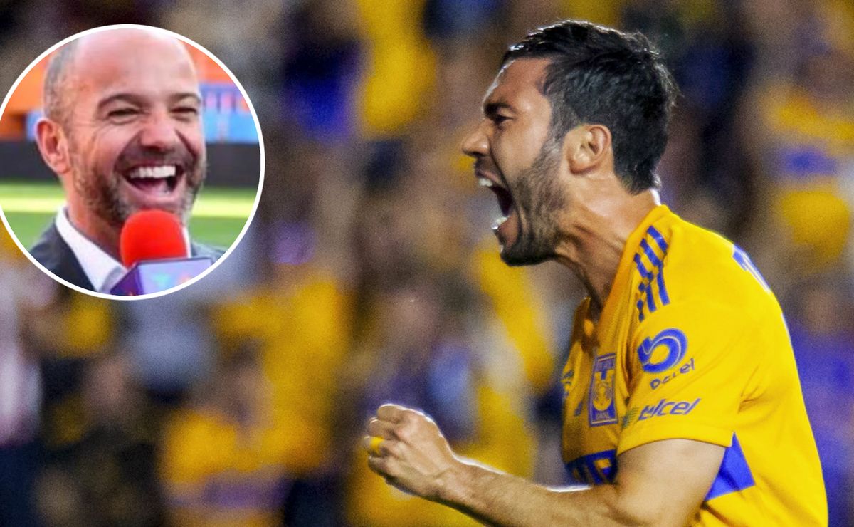 VIDEO | El divertido momento entre un descontrolado Vigón y Luis García: "Le voy a besar la boca ...