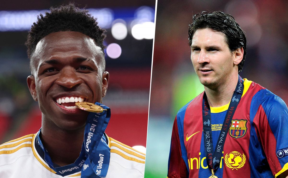 Vinicius Jr. rompió un récord histórico de Lionel Messi - Bolavip Mexico