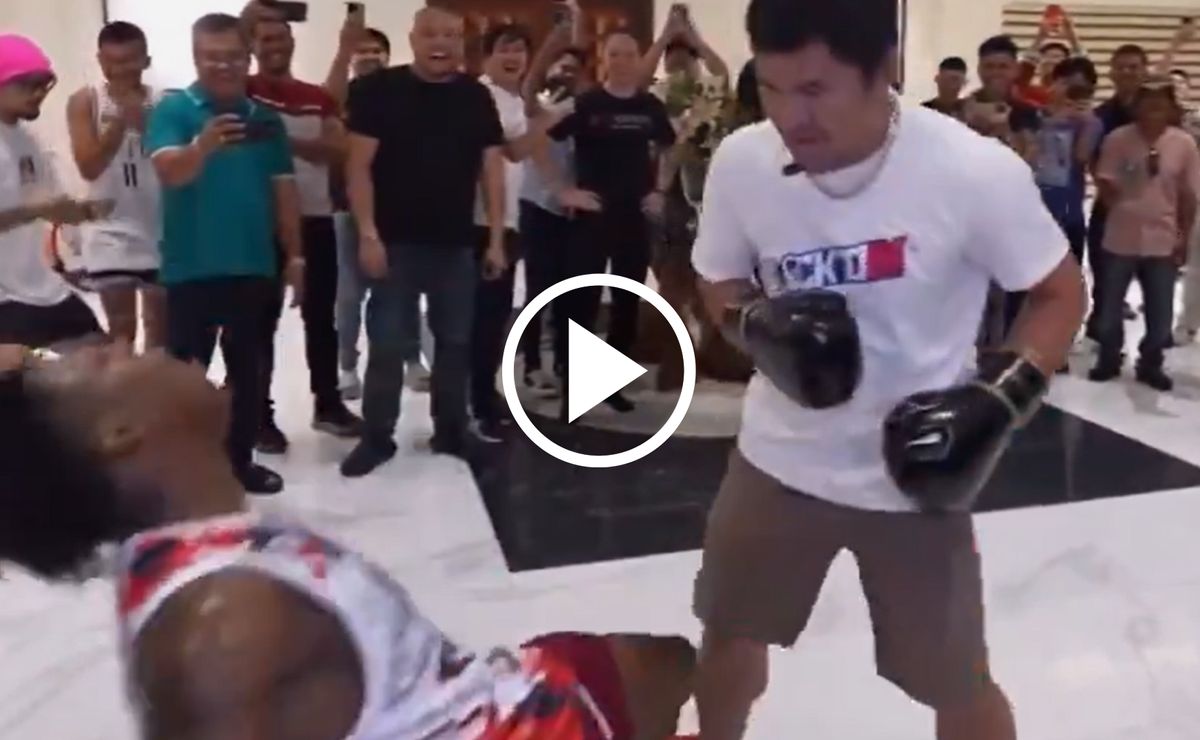 Manny Pacquiao dejó KO a Speed - Bolavip Mexico