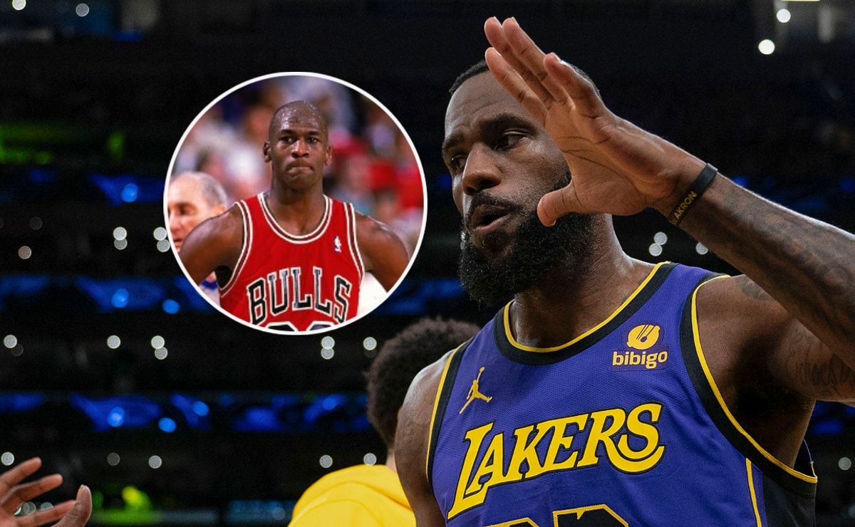 LeBron James no dudó, eligió al mejor jugador de la historia y le envió ...