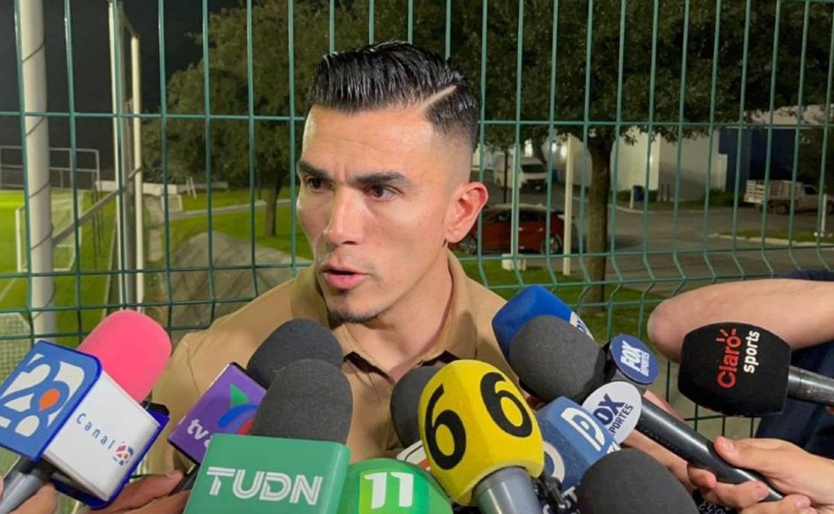 Luis Reyes habló por primera vez como refuerzo de Rayados