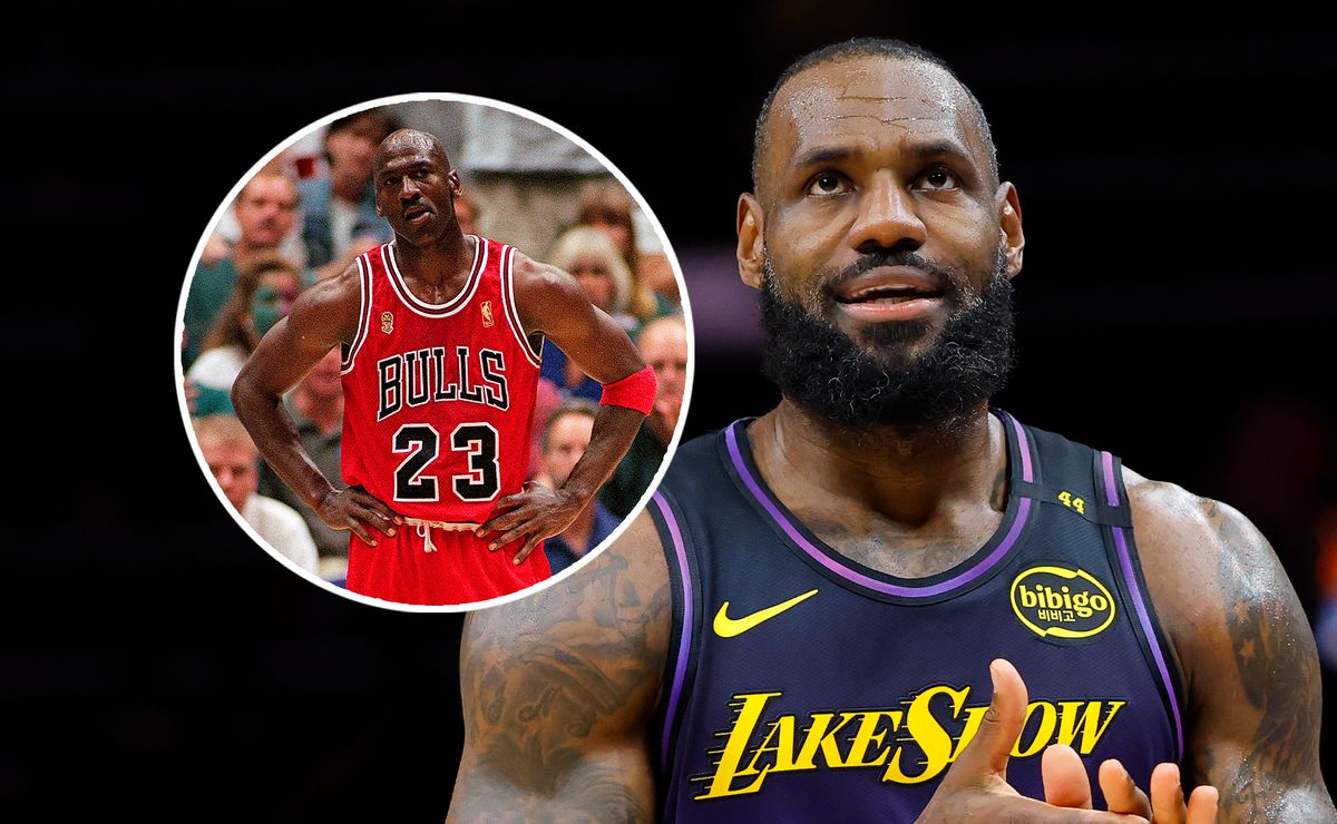 NBA: LeBron James superó a Michael Jordan y firmó un nuevo récord ...
