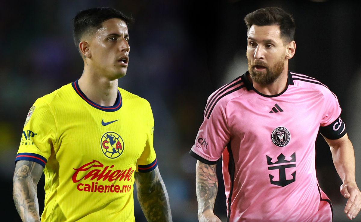 Las alineaciones de América vs. Inter Miami por el amistoso ...